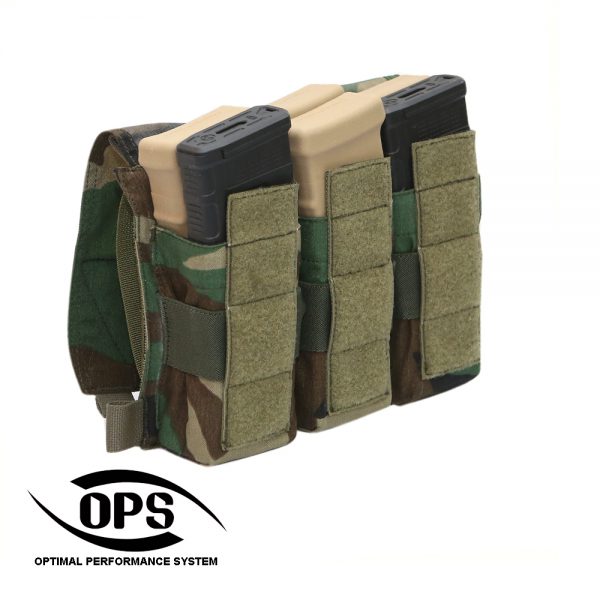 TRIPLE M4/AK MAG POUCH/PANEL - UR-TACTICAL