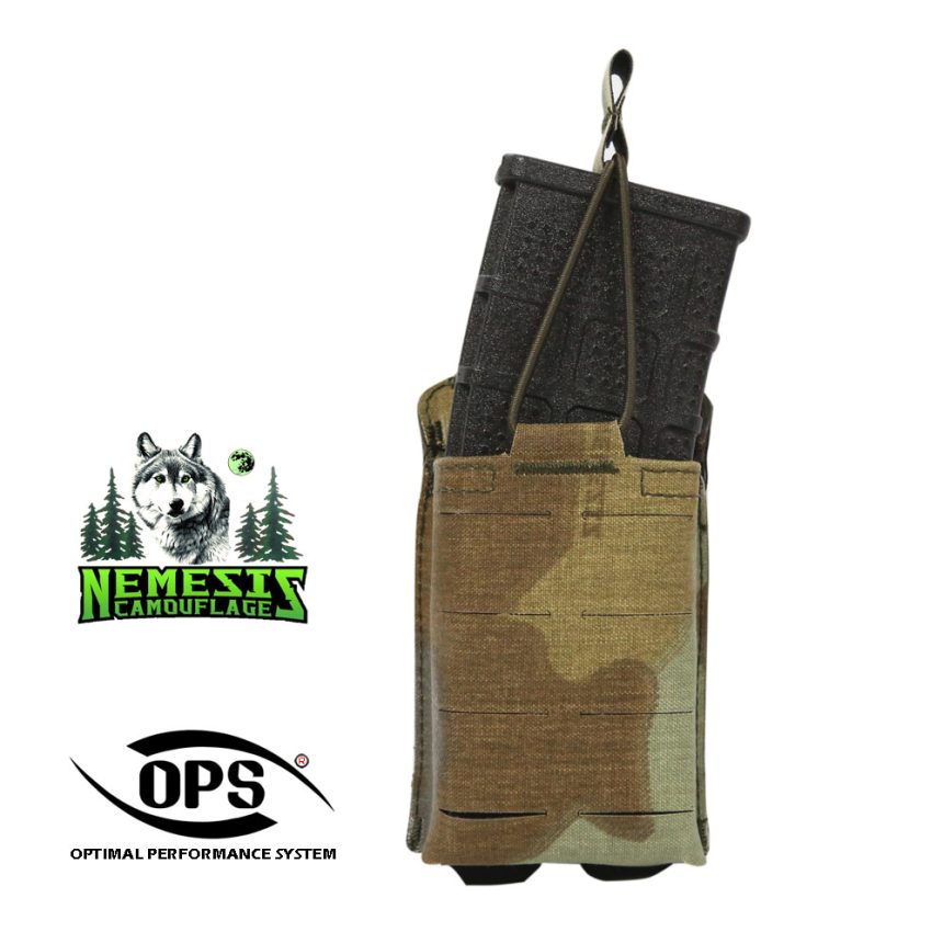 SINGLE SHINGLE LASER-CUT 556 MAGAZINE POUCH - UR-TACTICAL